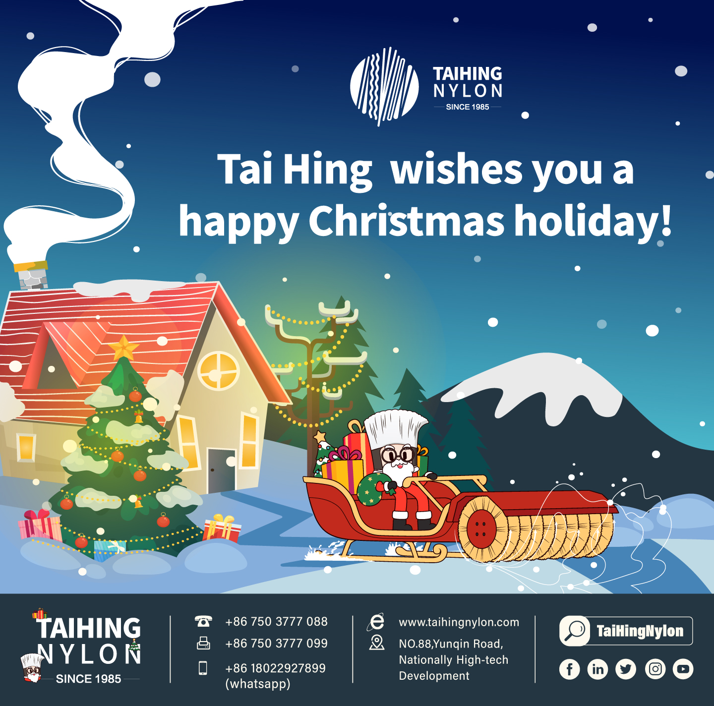 Happy Christmas Activity in Tai Hing Co.,Ltd. - Tai Hing Nylon – PA ...
